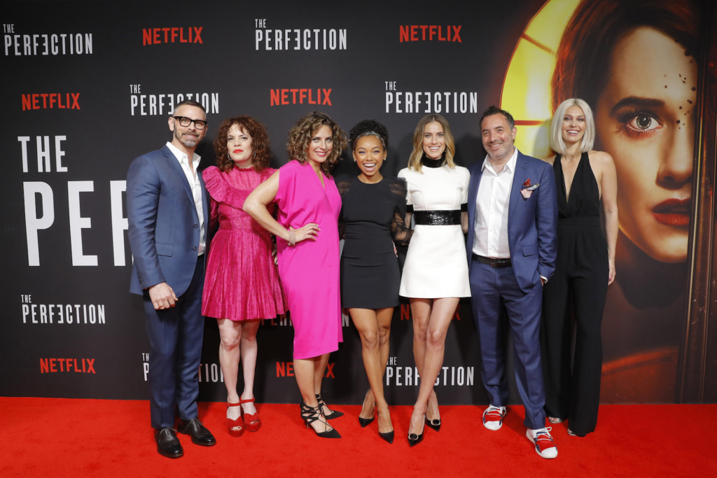 Netflix The Perfection Red Carpet Interviews With Logan Browning and ...