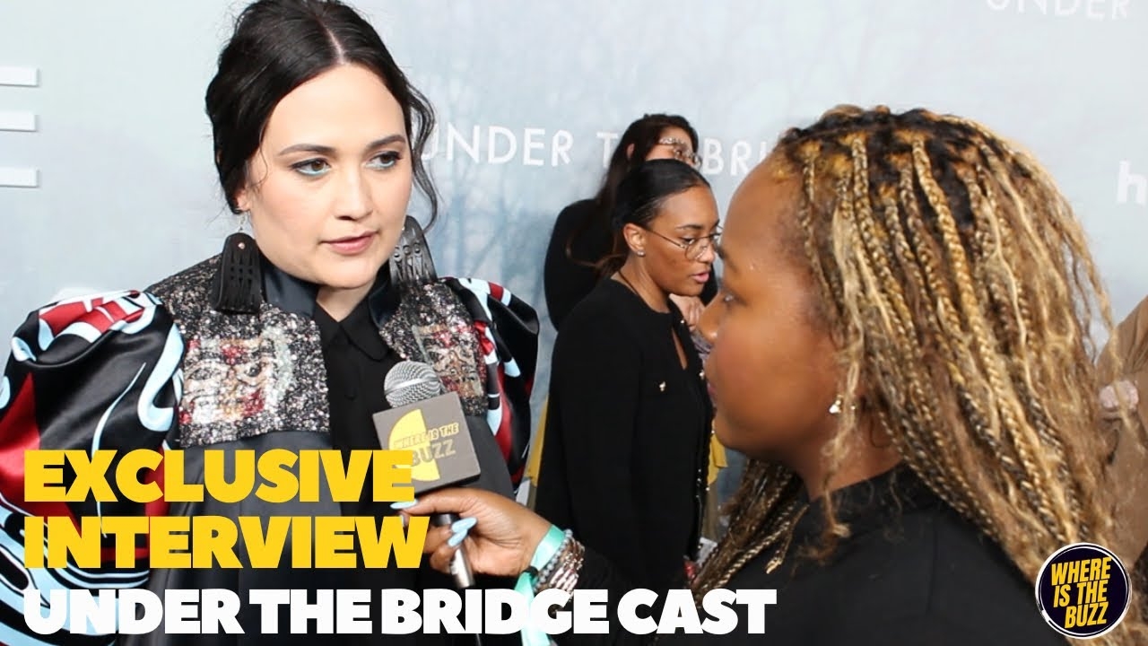 Lily Gladstone, Riley Keough, Javon Walton, & Cast of 'Under the Bridge ...