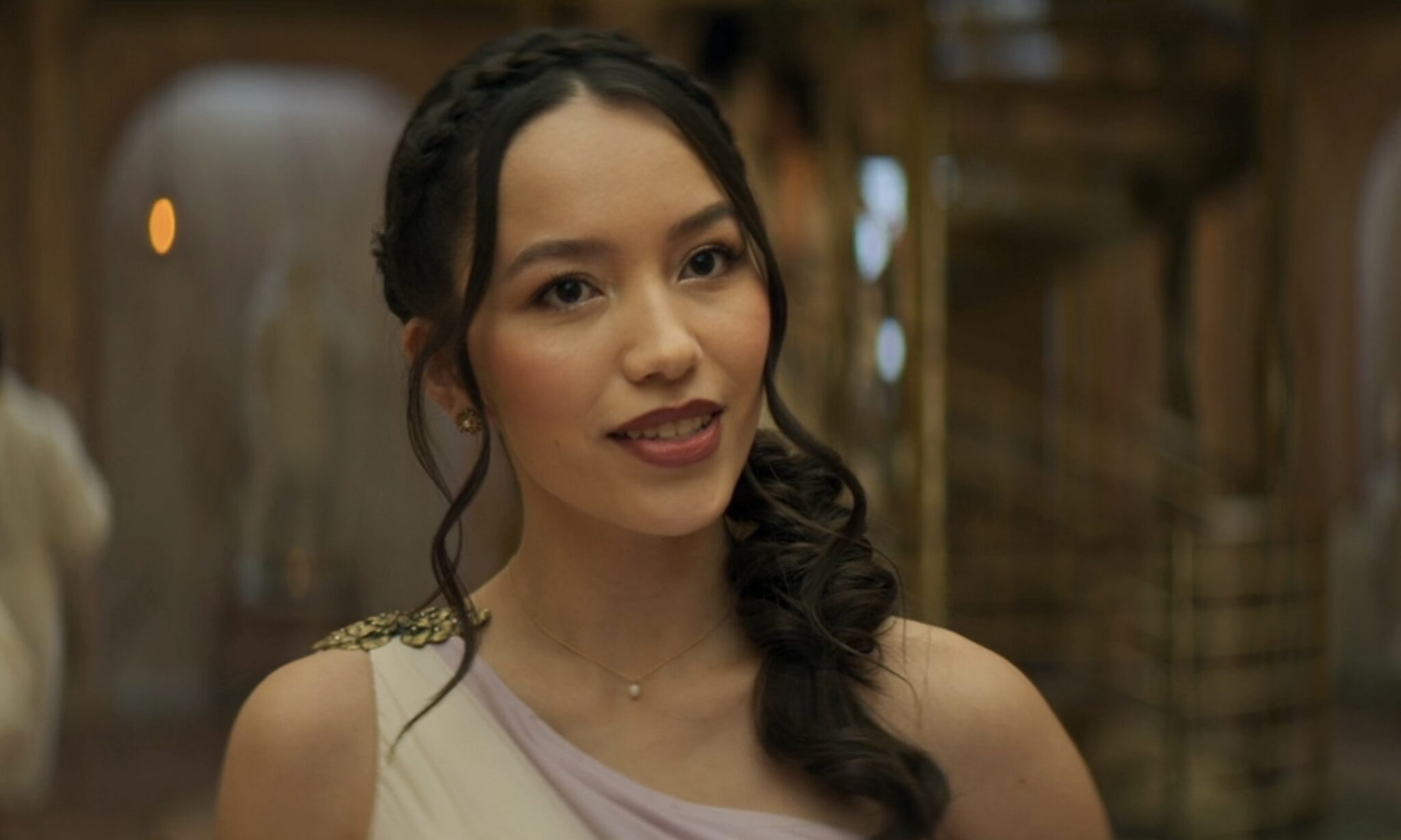 Jasmine Vega as Hylla in Percy Jackson - Episode 5 We Check In To C.C ...